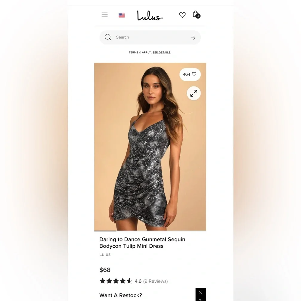Lulus | Dresses | Lulus Silver Black Sequin Mini Dress Ruched Party ...